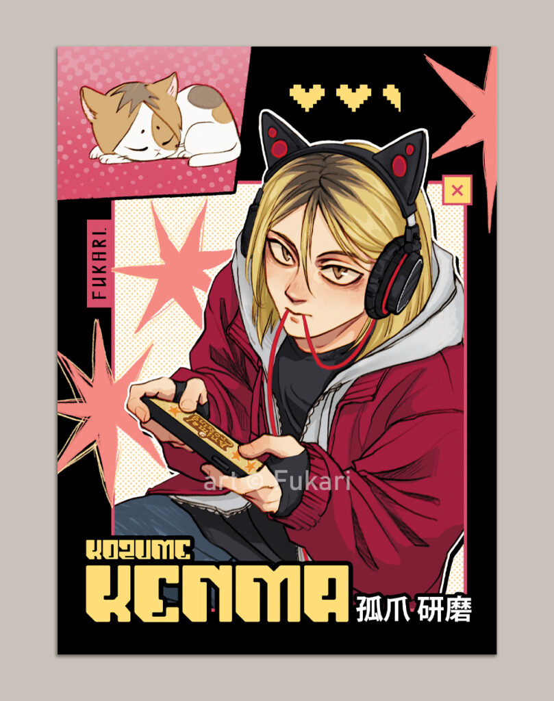 Nekoma prints - fuki-stuff.com